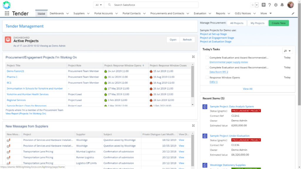 Tender Management Software | Atamis