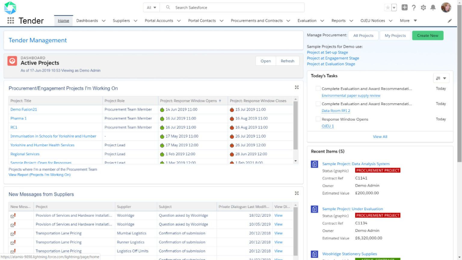 Tender Management Software | Atamis