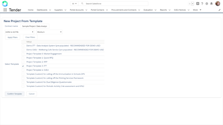 Tender Management Software | Atamis